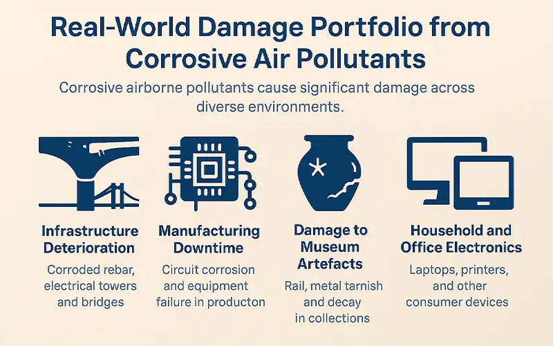 How Air Pollution Accelerates Corrosion & How to Stop It